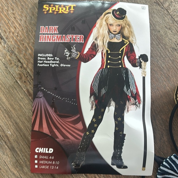 Spirit | Costumes | Spirit Halloween Dark Ringmasterchild Small 46 ...